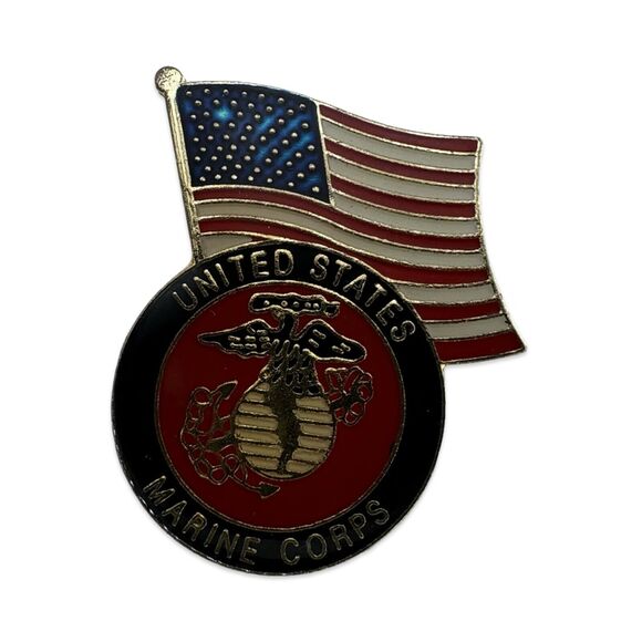 The Unbranded Brand | Accessories | Usmc Lapel Pin United States Marine ...